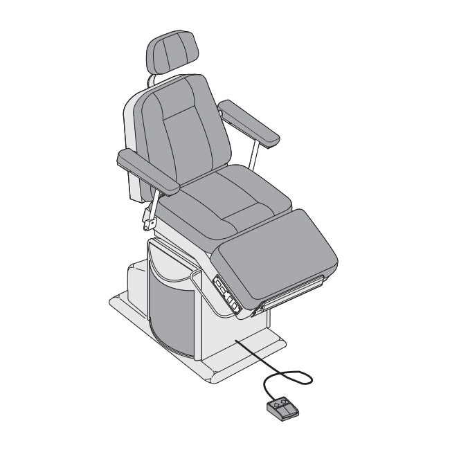 Parts For Midmark Model 317 Table and Chairs