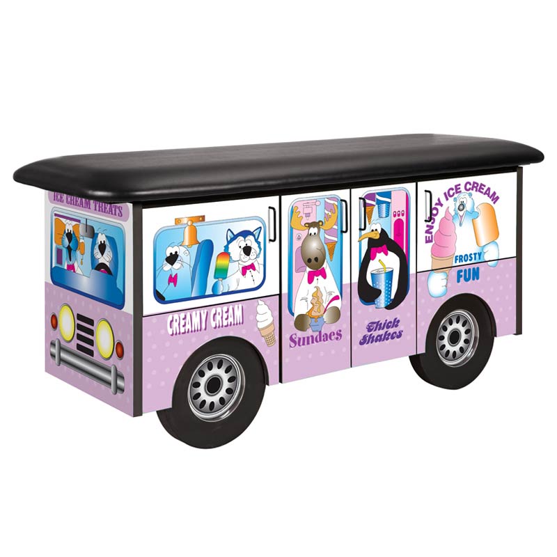 Clinton Ice Cream Truck Treatment Table, Pediatric
