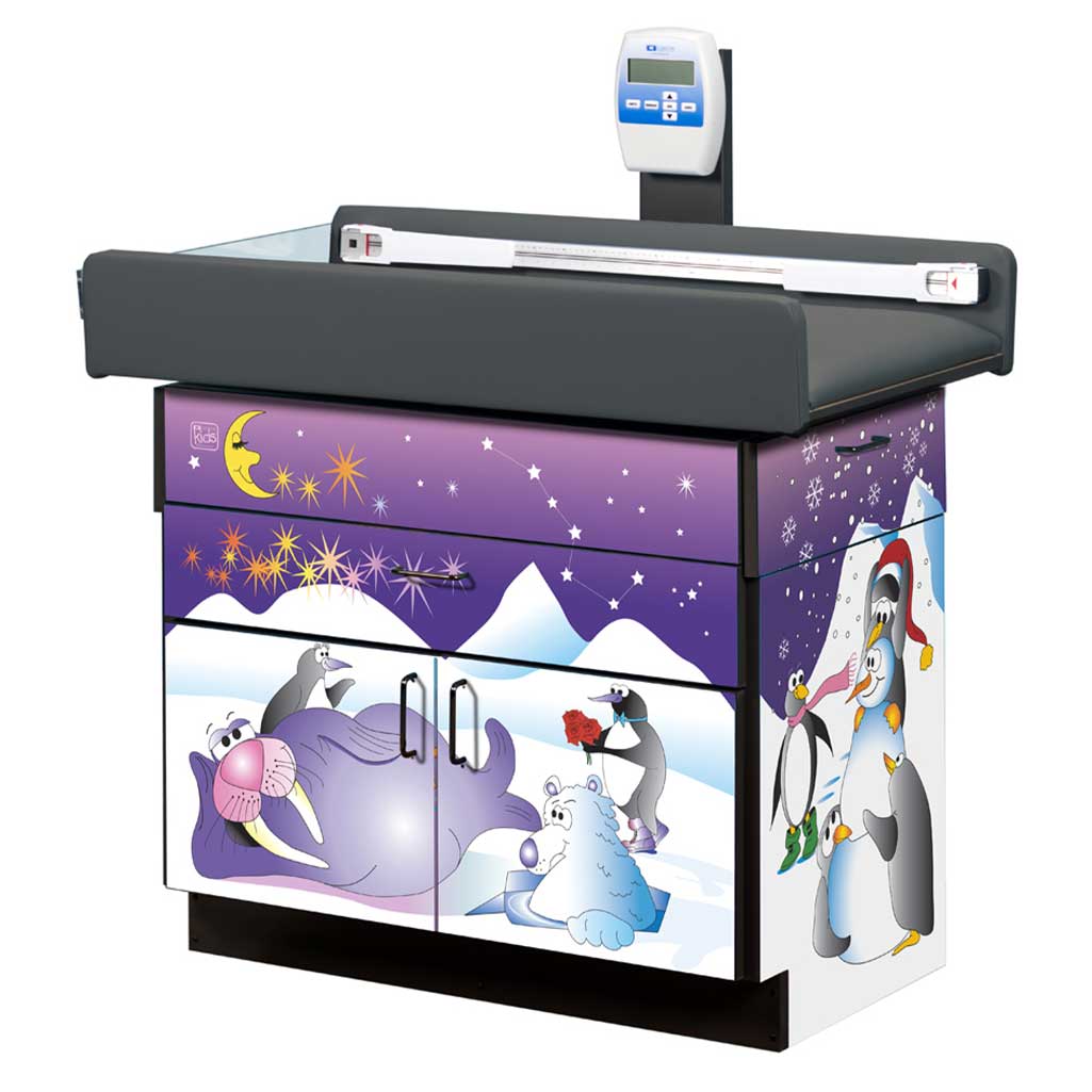 Clinton 7831 Imagination Series Cool Pals Scale Table, Pediatric