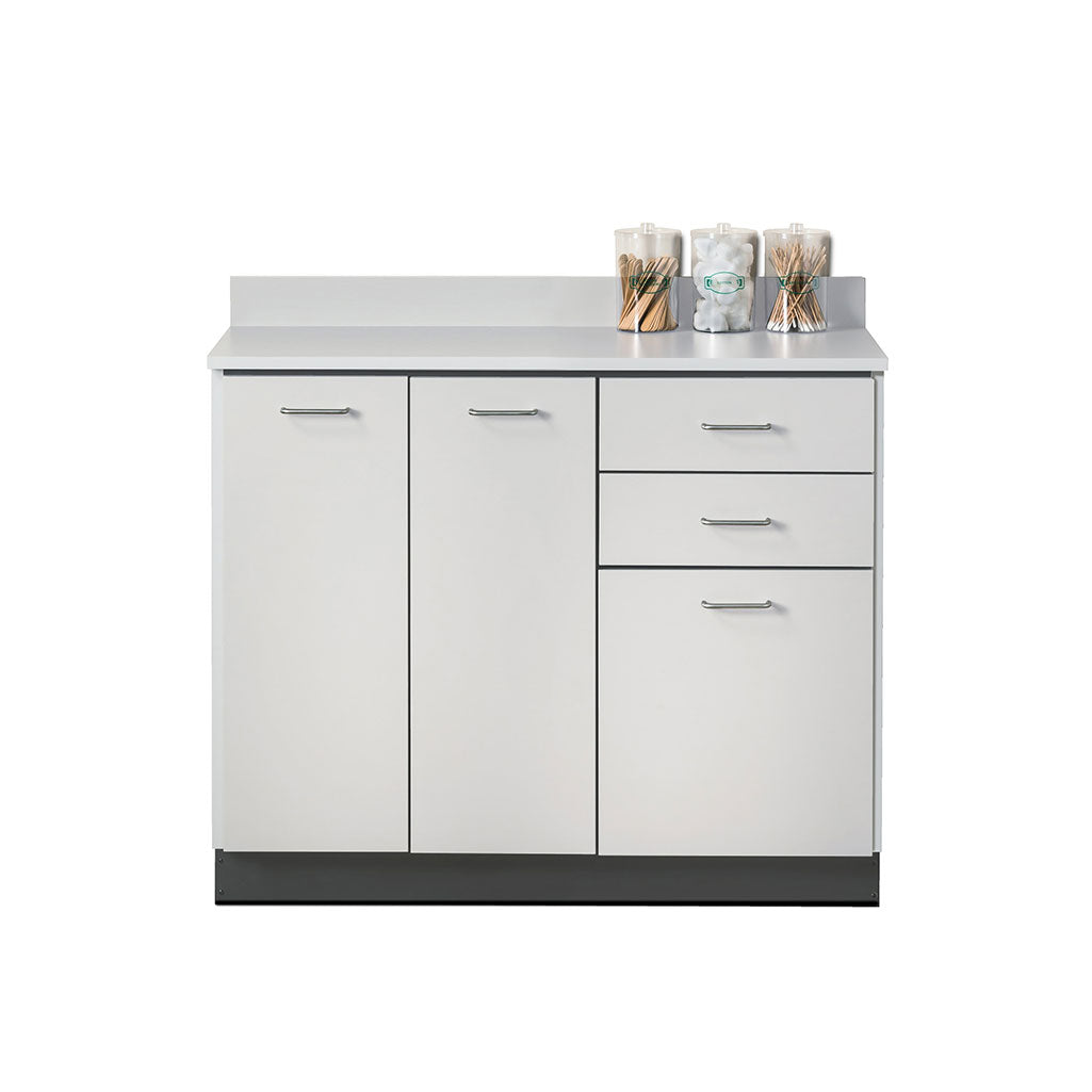 Clinton 8042 Classic Base Cabinet w/ 3 Doors & 2 Drawers
