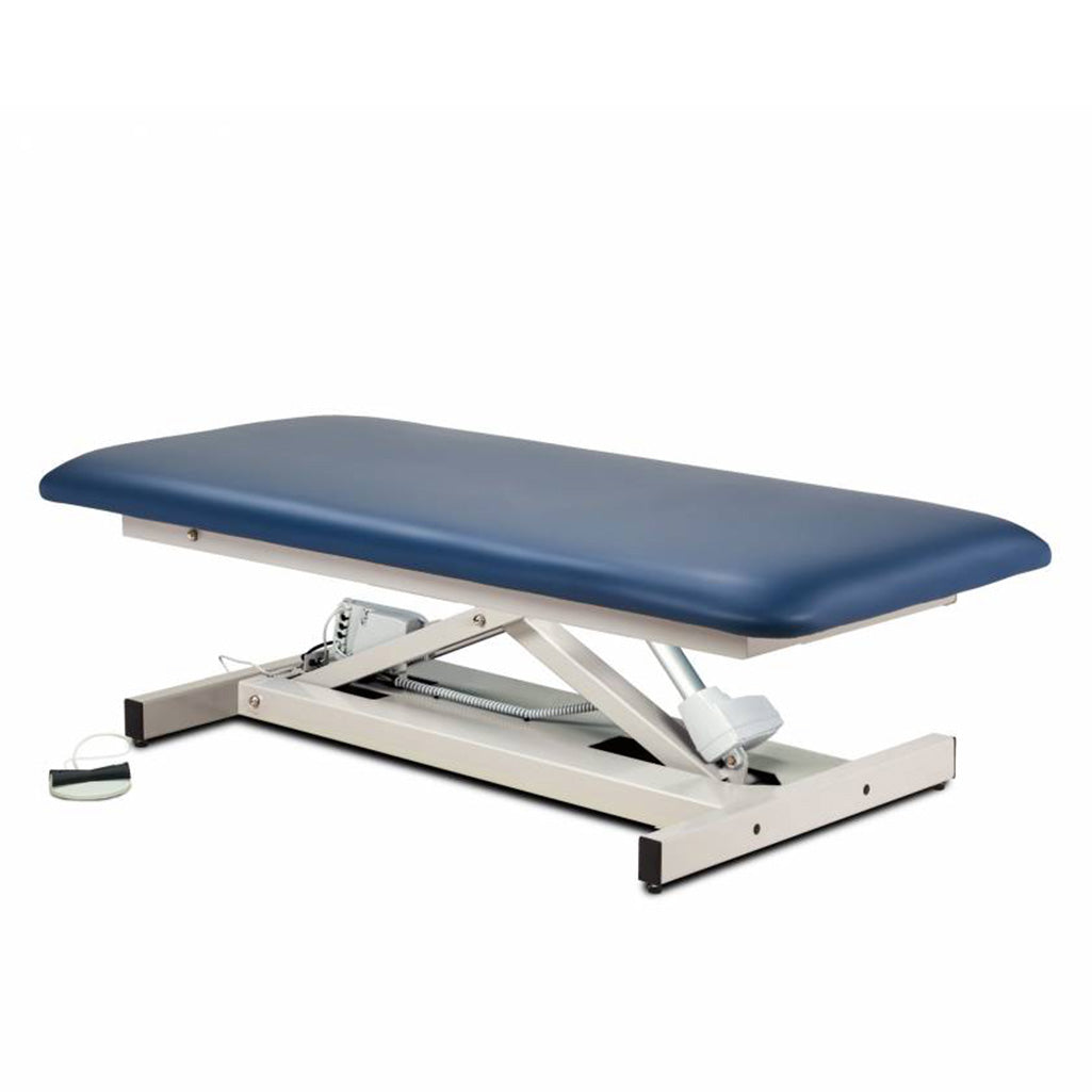 Clinton 84100 Open Base, Extra Wide Straight Top Power Table