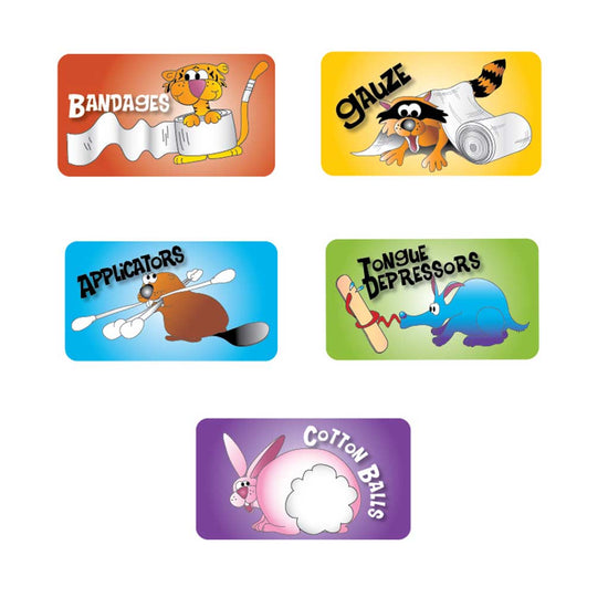 Clinton T-77 Clear Plastic Animal Pals Sundry Jars