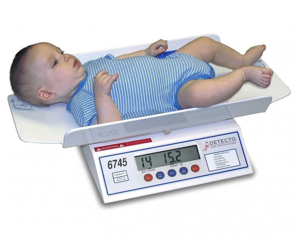 Detecto 6745 NICU Digital Baby Scale – Booth Medical Equipment
