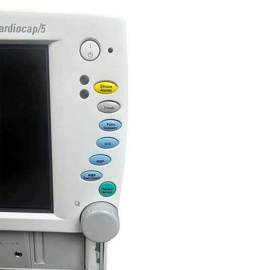GE Datex-Ohmeda Cardiocap 5 Patient Monitor, Pre-Owned