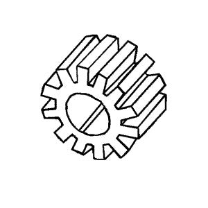 Gear Dent-X Dental Film/Processors Part:875-030007/PHG012