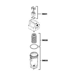 Particulate Filter Assy Dental-EZ/Osprey Part: 004961/CMA230
