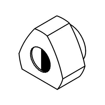 Clamping Knob For VanGuard Centrifuge Part:V6115/HBK007