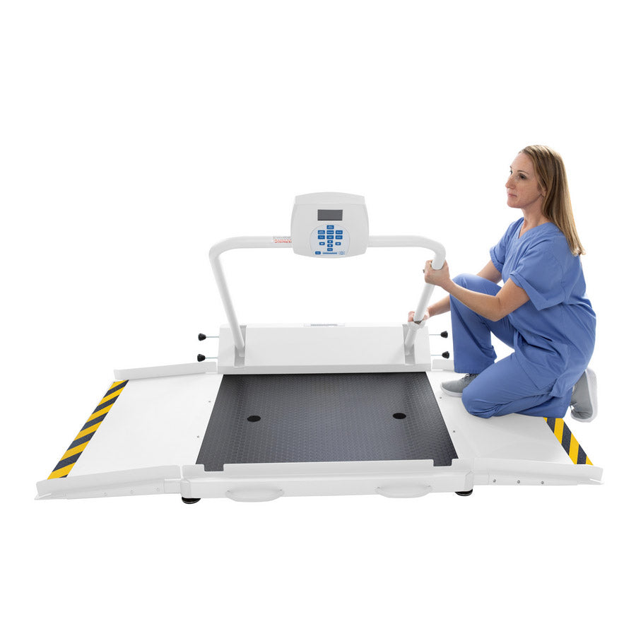 Health O Meter 2620KL/KG Wheelchair Scale with Dual Ramps