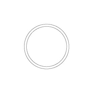 O-Ring Medivators Endoscope Reprocessors Part:43100-224/RPO983