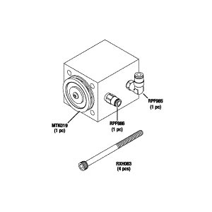 Valve Block Medivator Endoscope Reprocessors Part:41600-124/MTA018