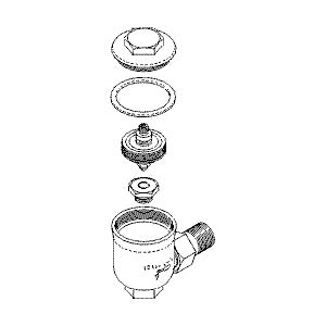 Steam Trap Assembly Amsco/Steris Part: 129222-001/AMT187