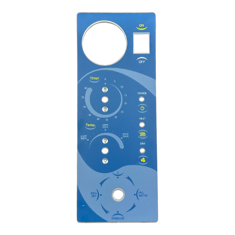 Tuttnauer Control Panel 23/25M,MK/Blue-Part: CPN064-0022